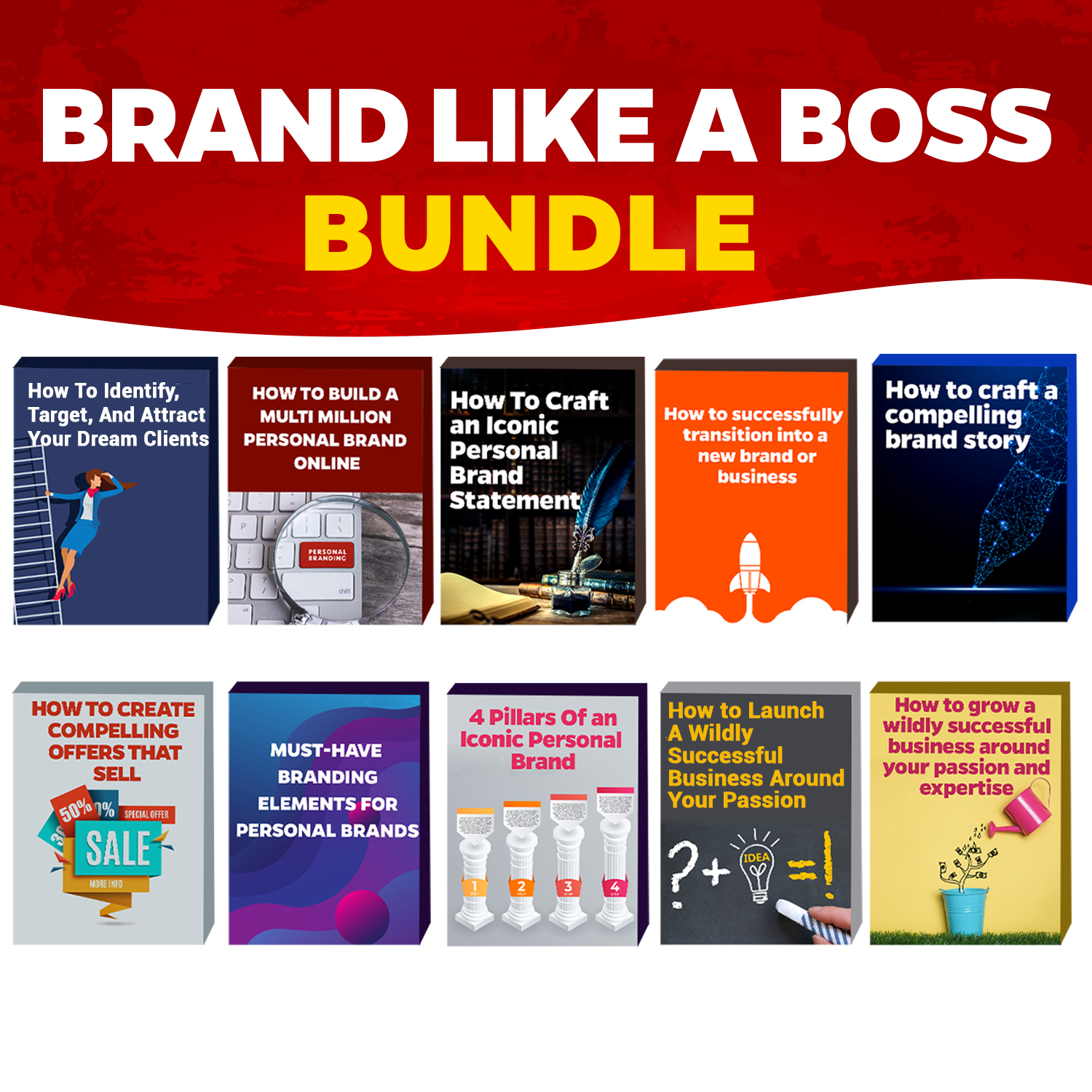 Brand Like A Boss Bundle – Personal Brand Mastery Program